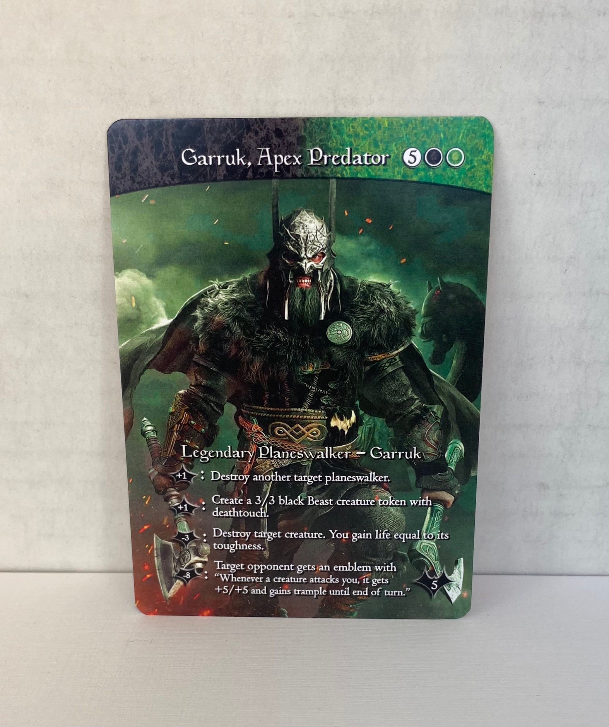 Full Art Set of 10 Planeswalkers custom Cards Alternate Art - Etsy