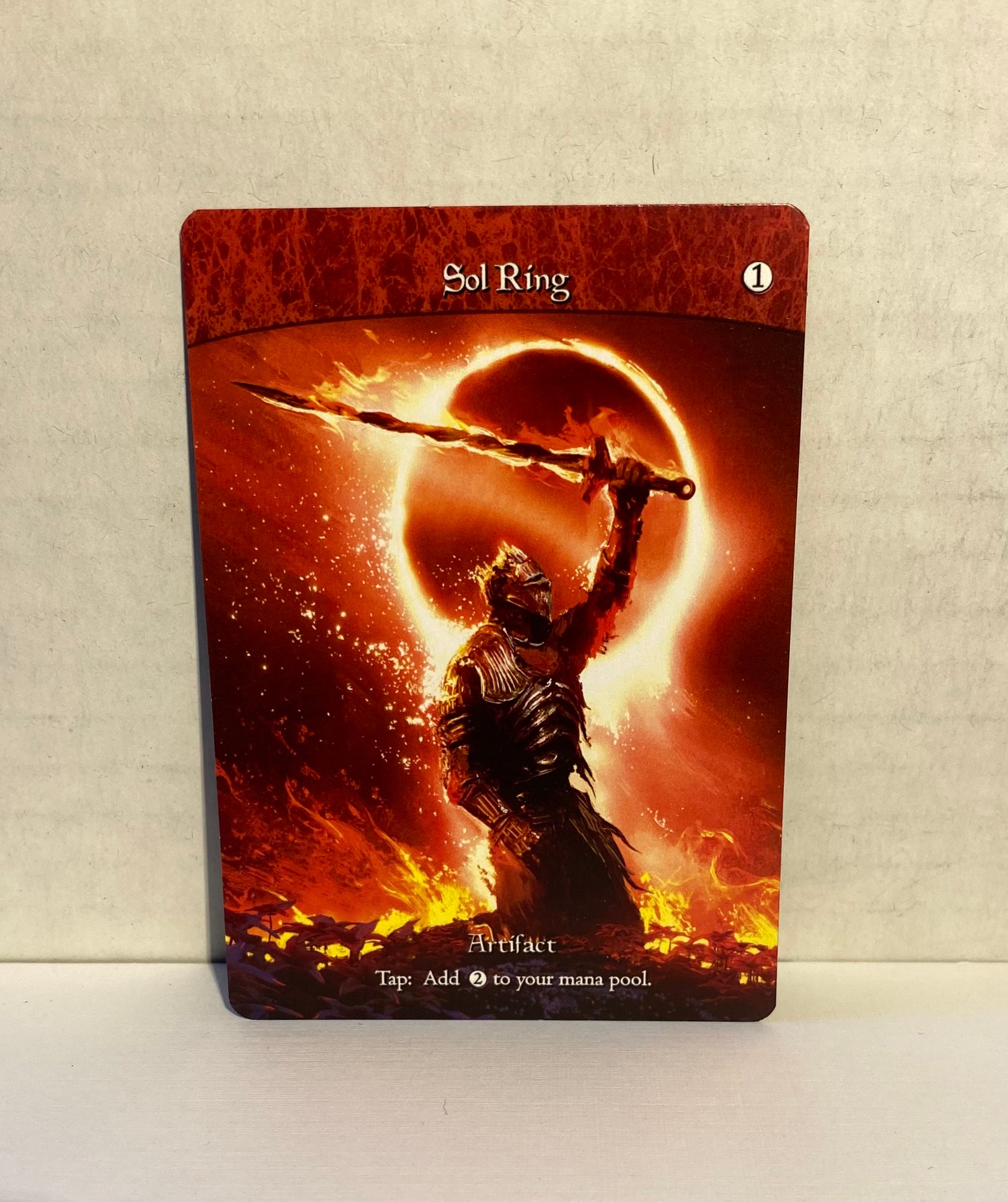 Sol Ring 5-pack Set full Art Custom Cards Altered Art - Etsy