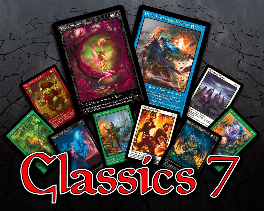 Magic Classics Series 7 Custom Cards Altered Art - Etsy