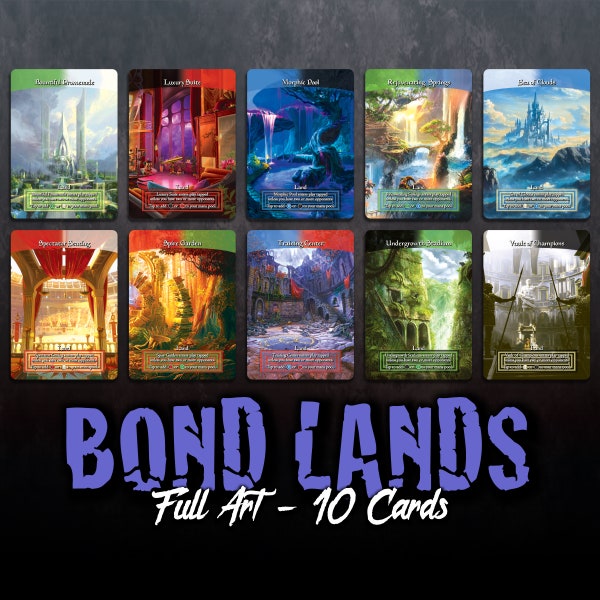 Mtg Proxy Lands - Etsy Australia