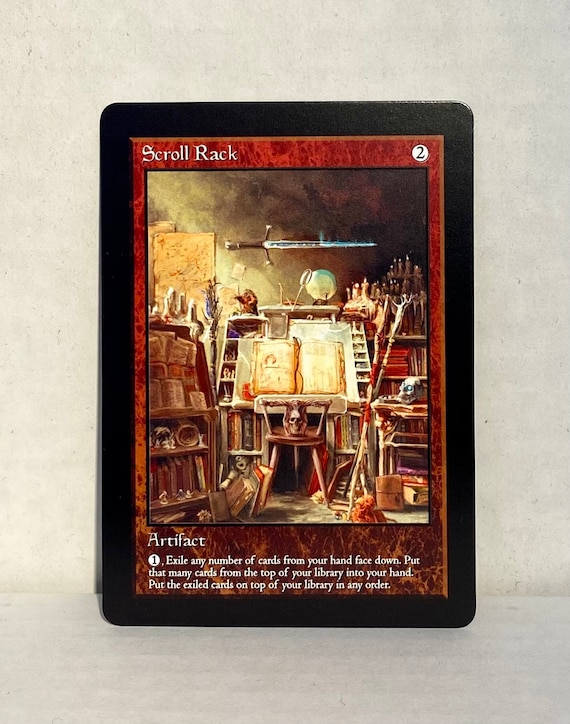 Scroll Rack custom Card Alternate Art | Etsy