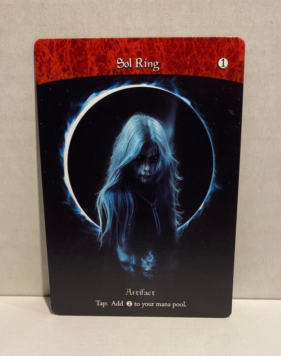 Sol Ring custom Card Alternate Full Art | Etsy