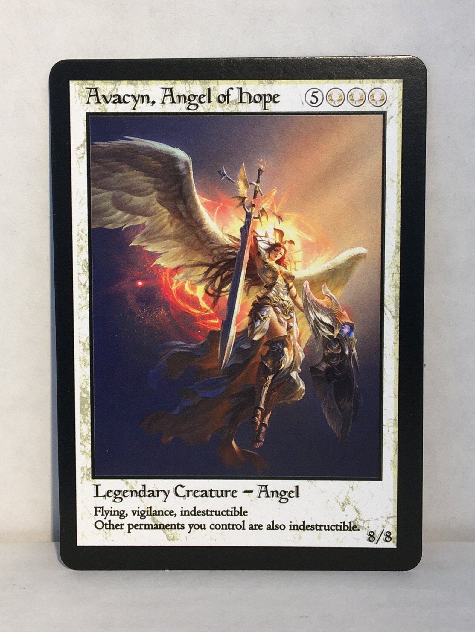 Avacyn Angel of Hope custom Card Alternate Art - Etsy
