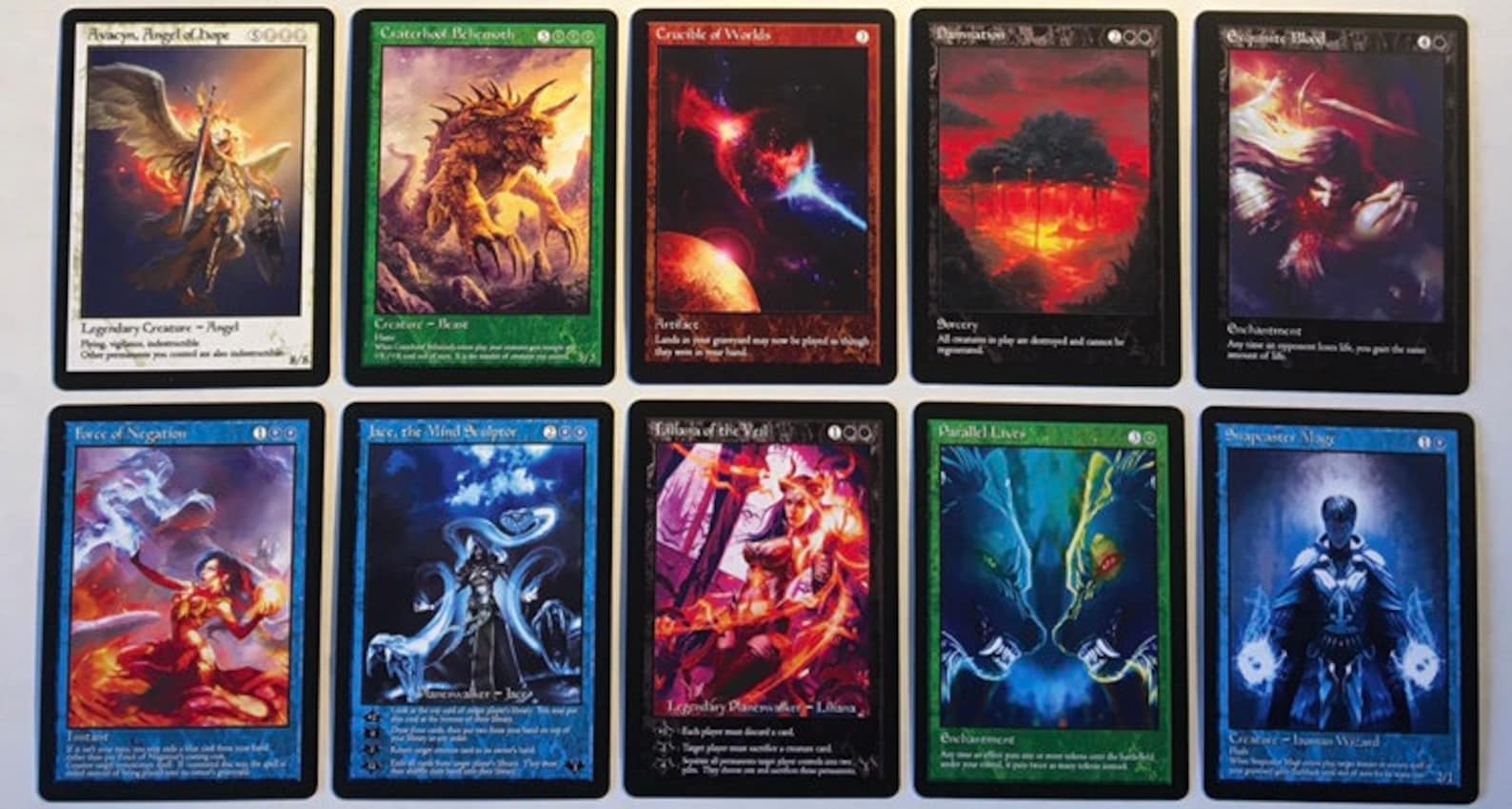 Magic Classics Series 6 tarjetas personalizadas arte alterado | Etsy