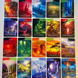 150 CARD COLLECTION: Dual Lands V.1-V.3, Fetches V.1+V.2, Shocks, Power ...