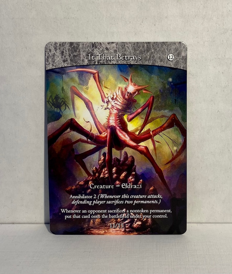 Full Art Eldrazi 7 Card Bundle custom Cards Alternate Art - Etsy