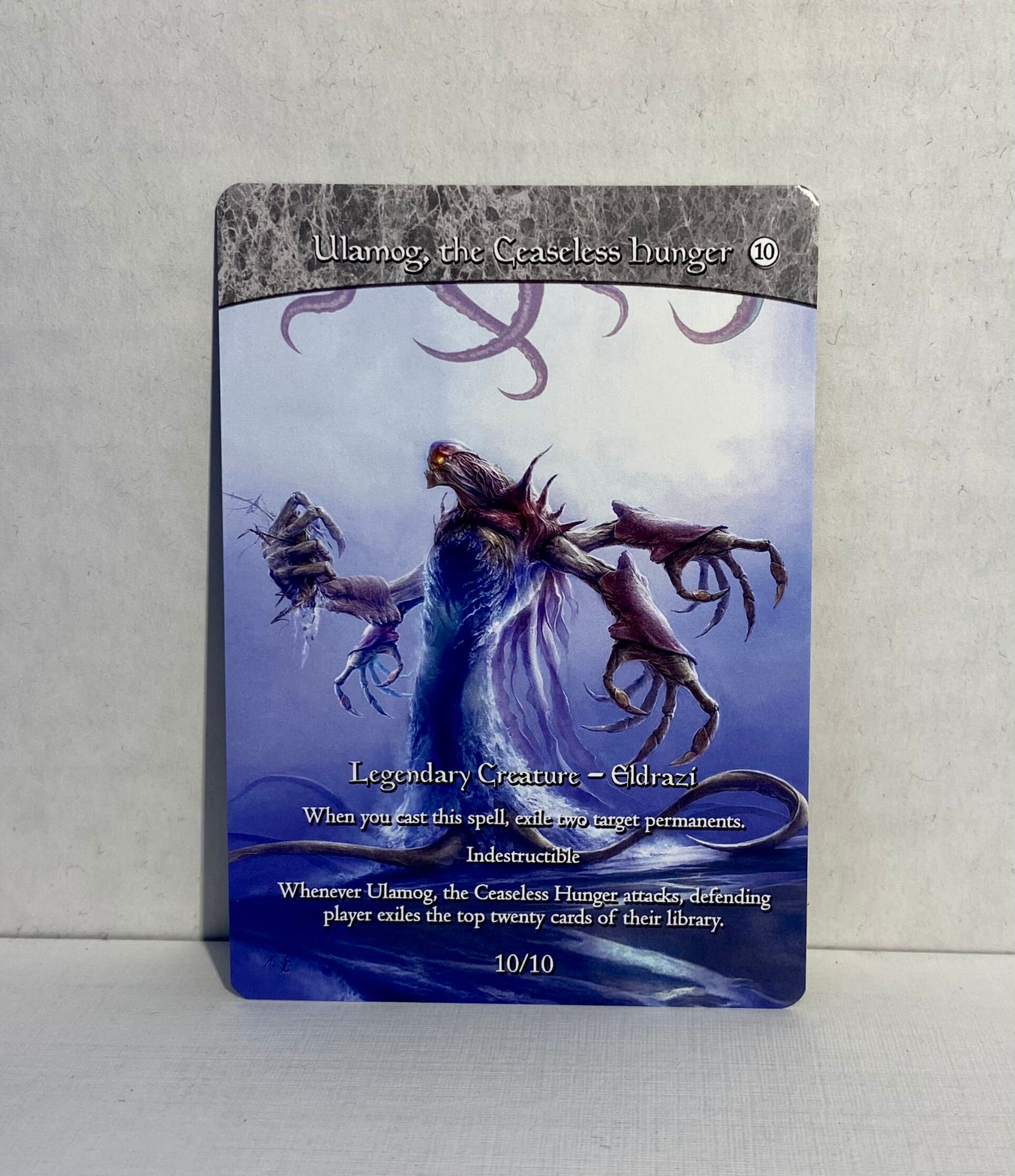 Full Art Eldrazi 7 Card Bundle custom Cards Alternate Art - Etsy
