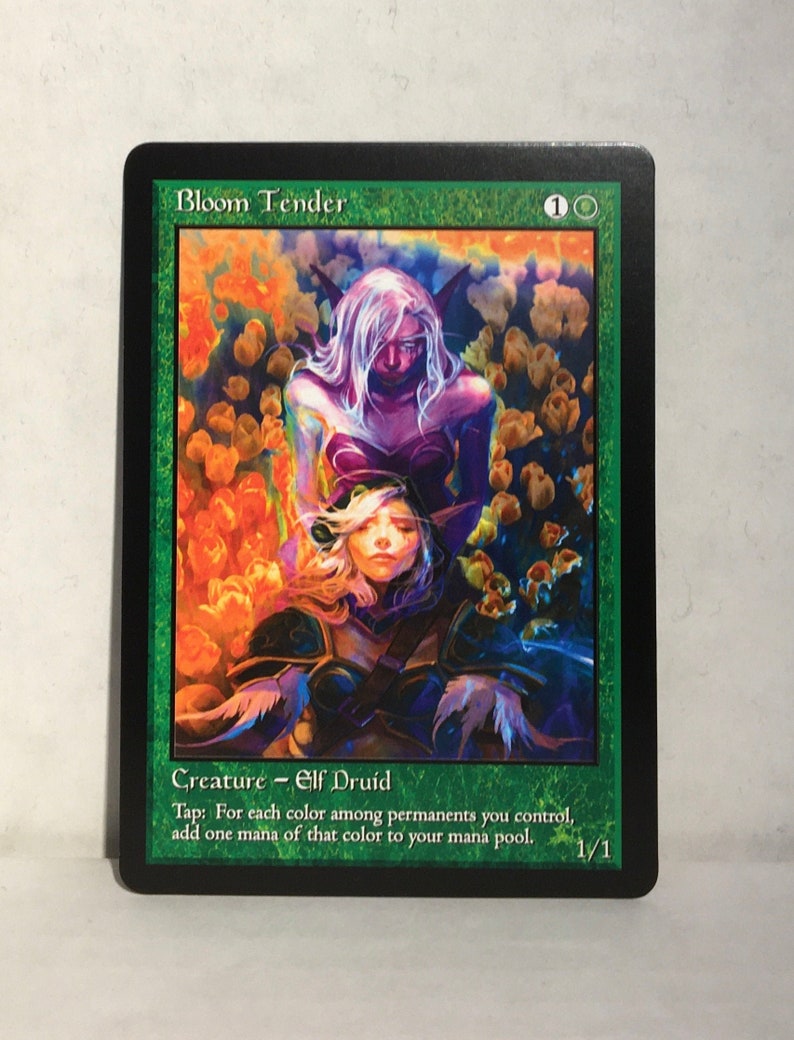 Bloom Tender custom Card Alternate Art - Etsy