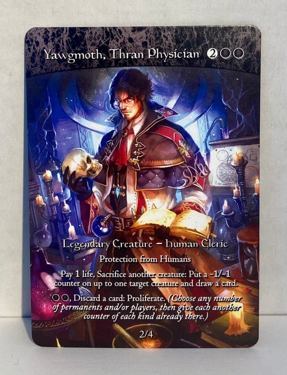 Yawgmoth Thran Physician custom Card Alternate Full Art - Etsy