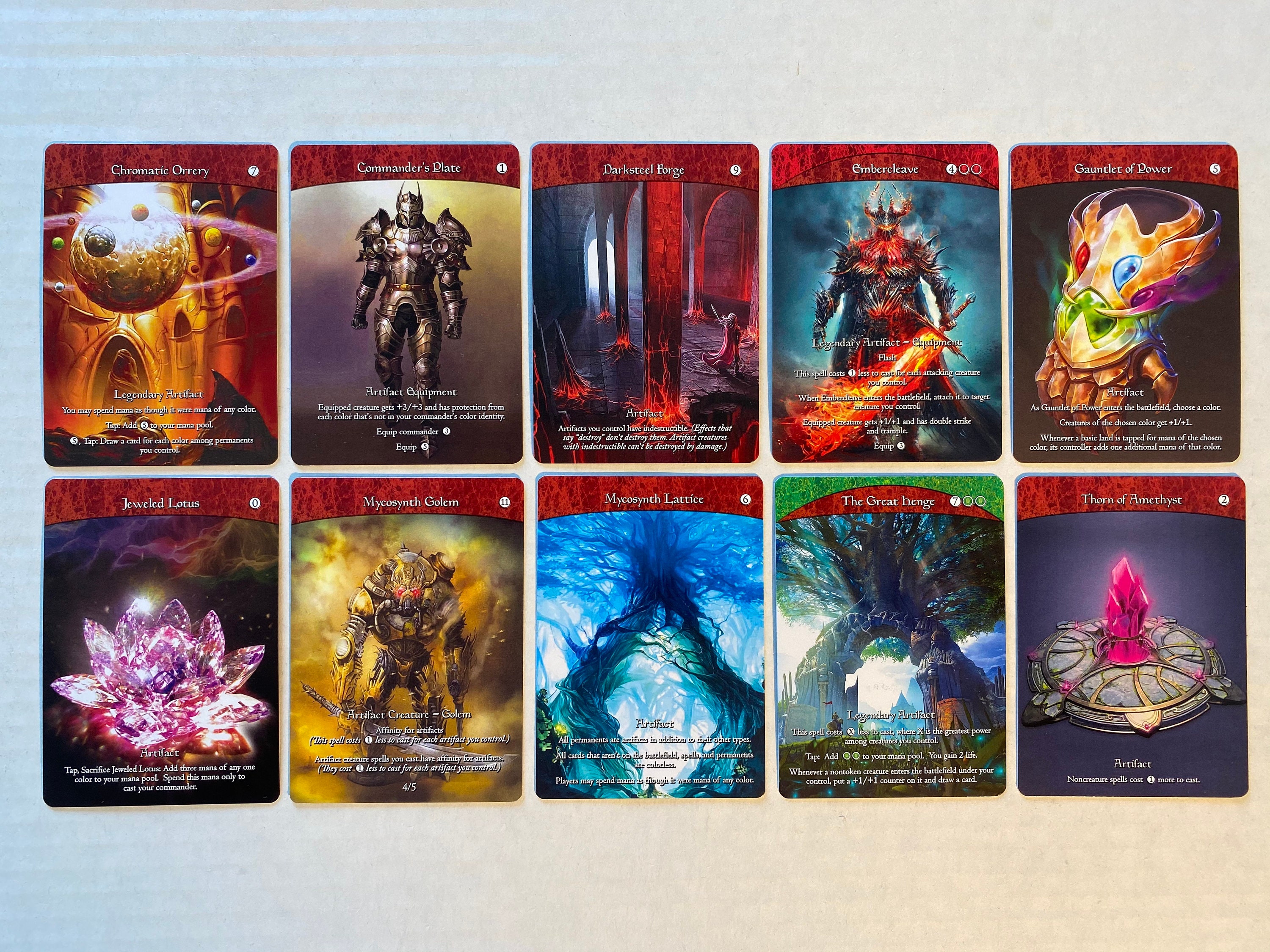 FULL ART borderless Art Collection 300 Custom Cards With | Etsy