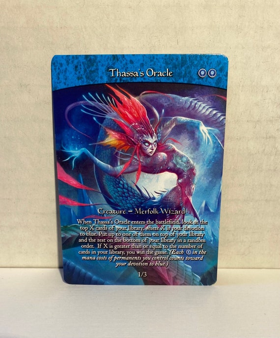 Thassas Oracle custom Card Alternate Full Art | Etsy