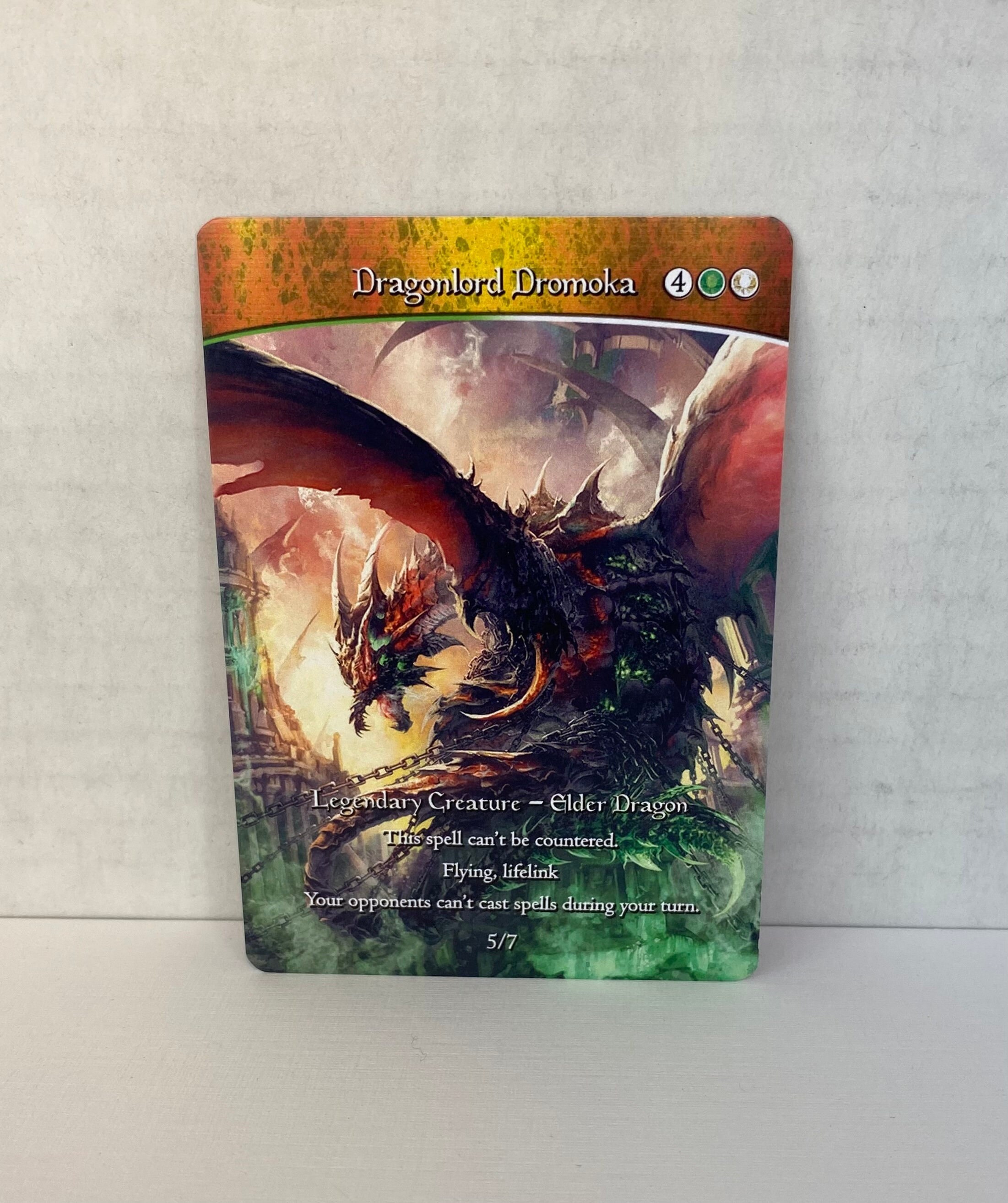 Dragonlord Dromoka custom Card Alternate Full Art - Etsy