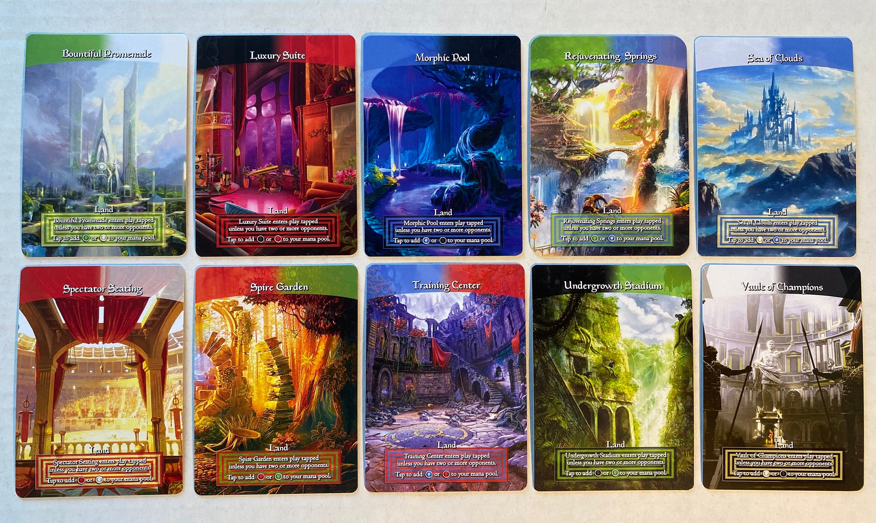 FULL ART borderless Art Collection 300 Custom Cards With | Etsy