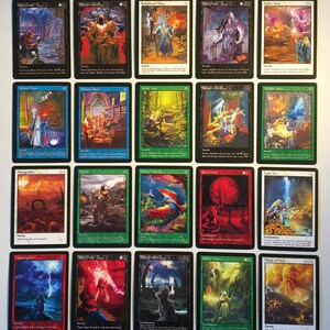 150 CARD COLLECTION: Dual Lands V.1-V.3, Fetches V.1+V.2, Shocks, Power ...