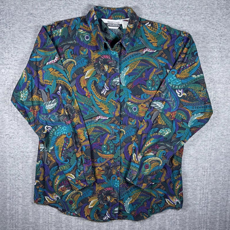 90s Button up Shirt - Etsy