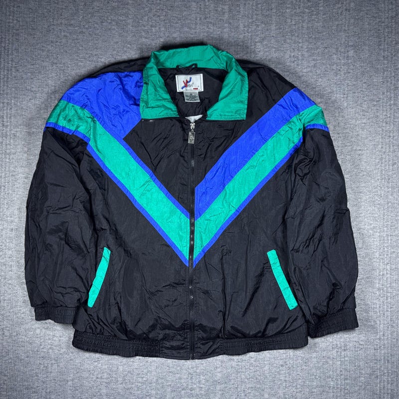 80s Windbreaker - Etsy