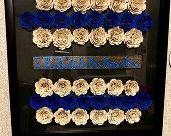 Shadow Box Thin Blue Line - Etsy