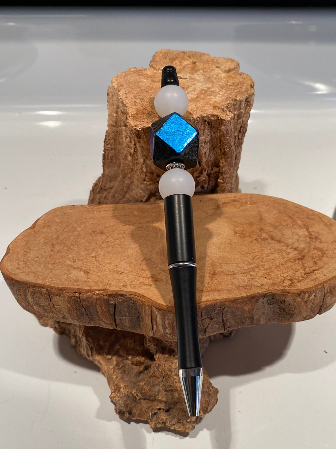 Beaded Pens/ Fidget Pens/ ADHD Pens/ Silicone Bead Pens/ Focus - Etsy