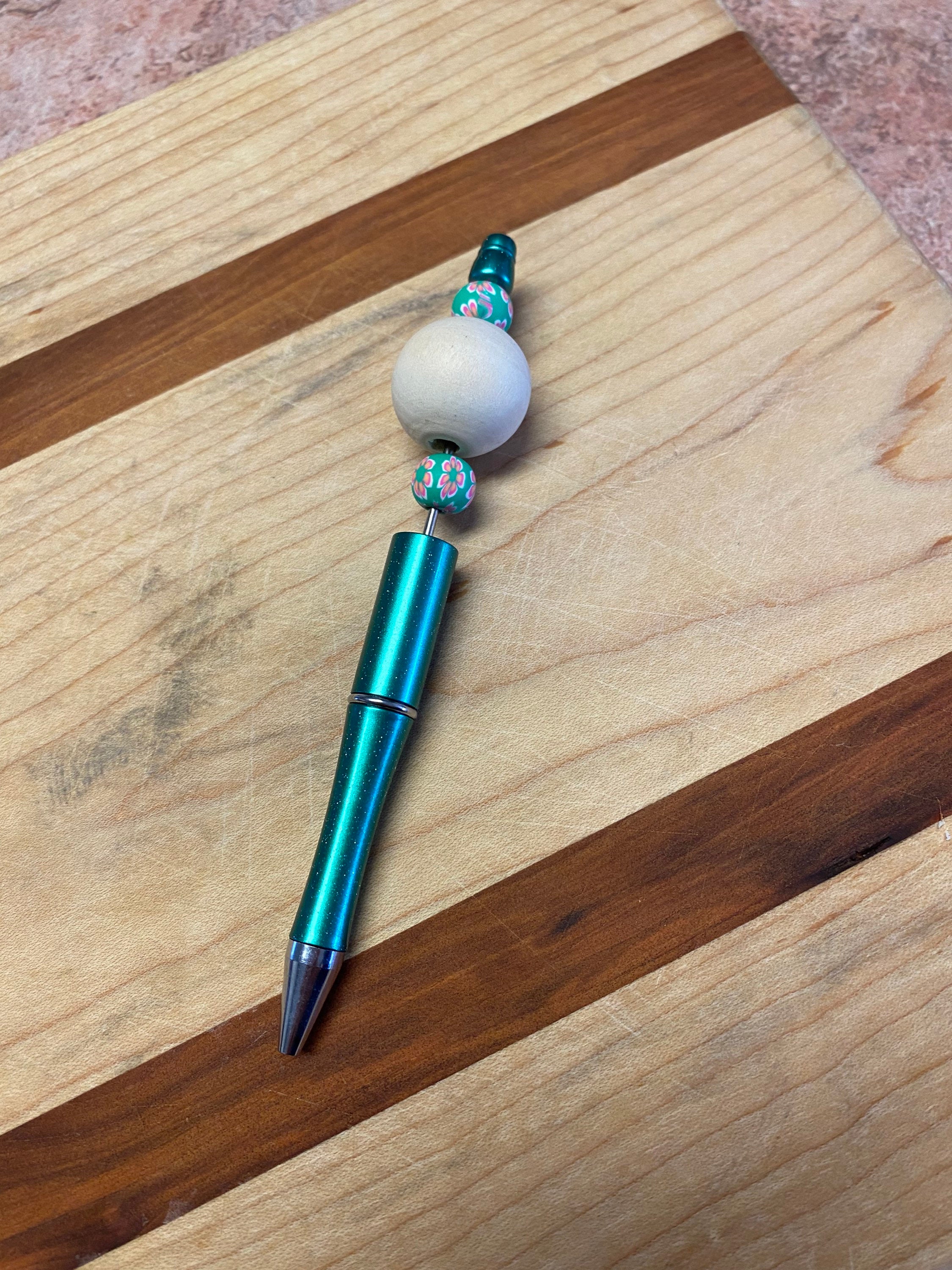 Beaded Pens/ Fidget Pens/ ADHD Pens/ Silicone Bead Pens/ Focus - Etsy