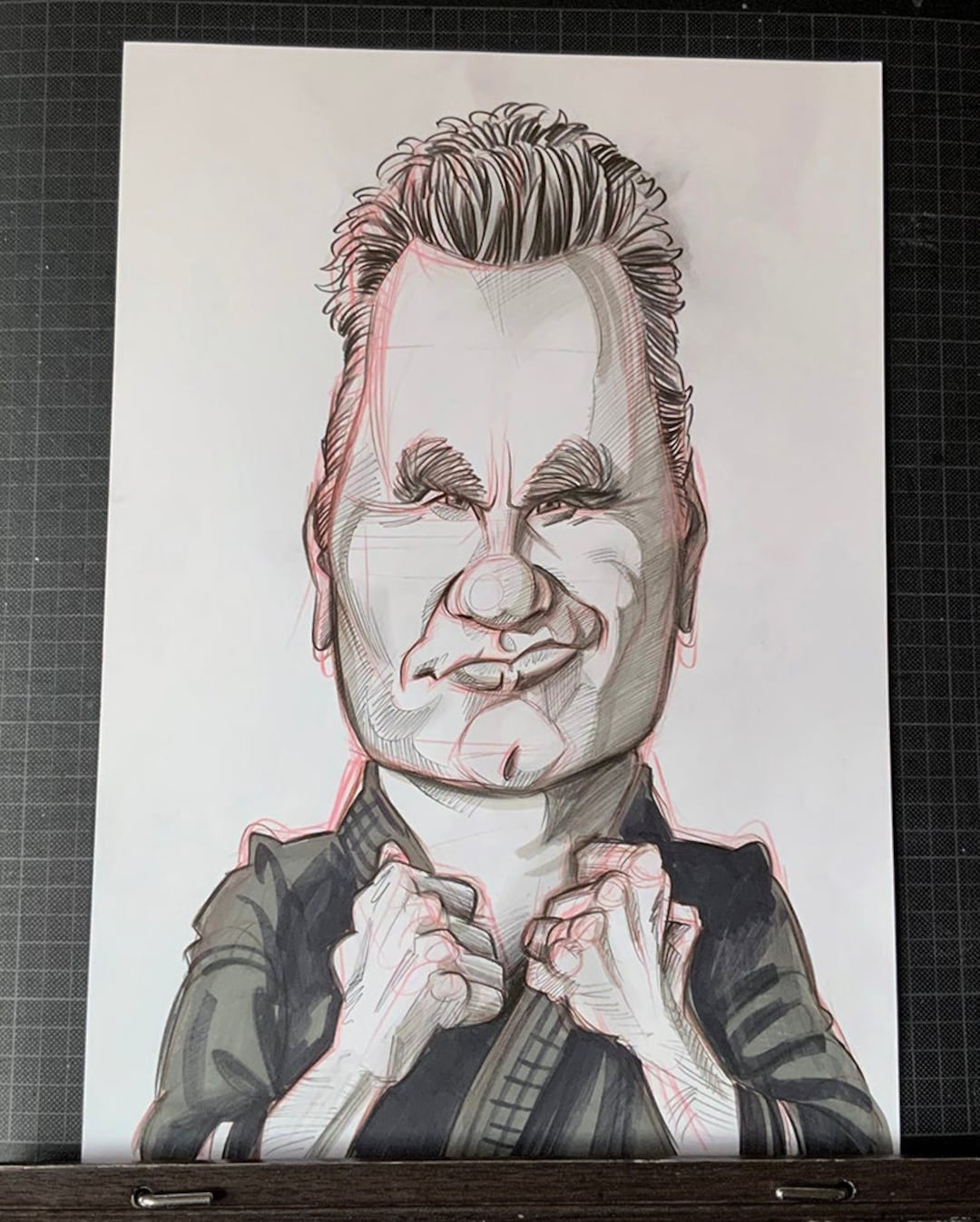 Cobra Kai Series: John Kreese Original Sketch - Etsy Canada