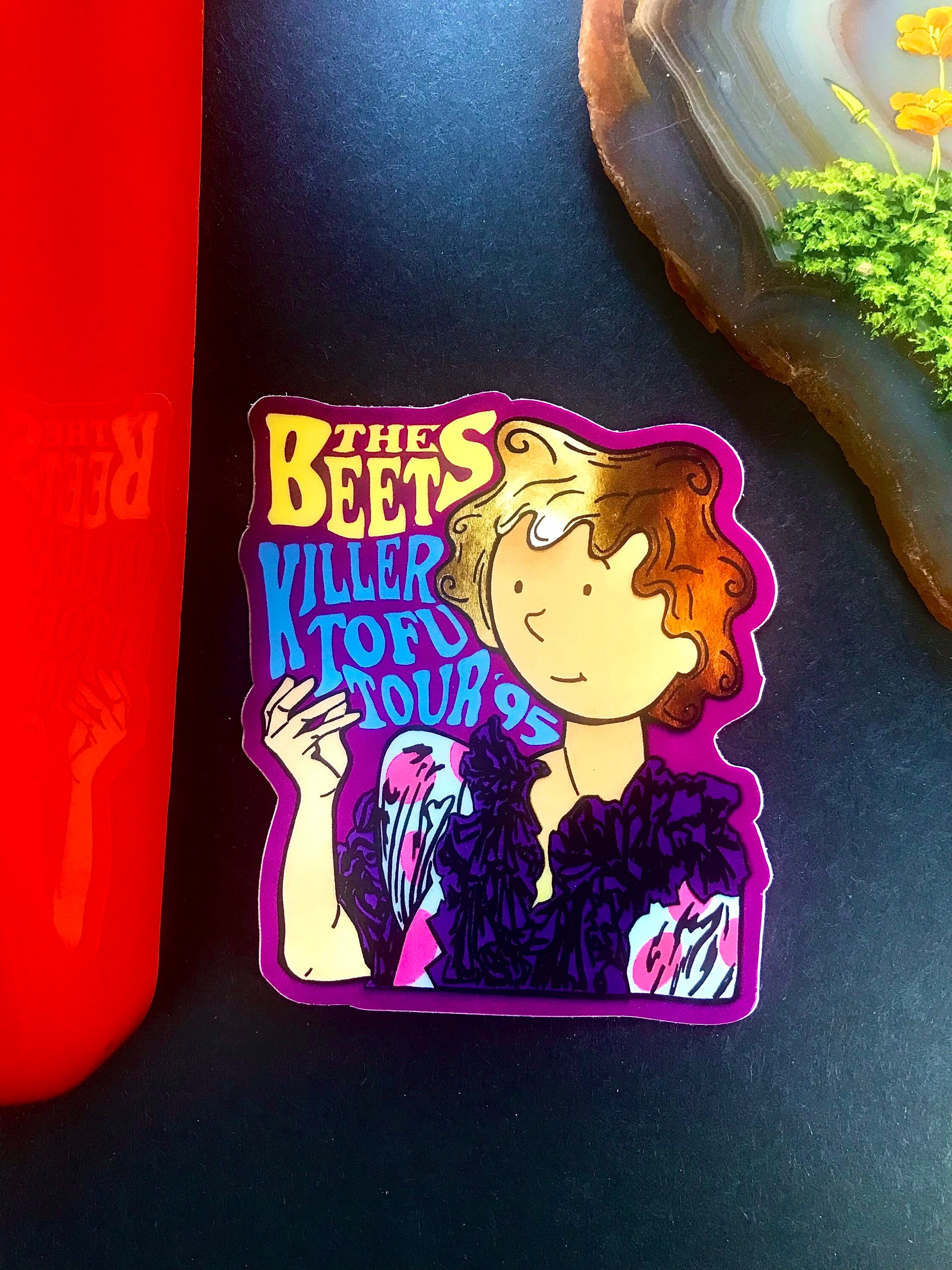 The Beets Sticker Doug Patti Mayonnaise Art Nouveau - Etsy