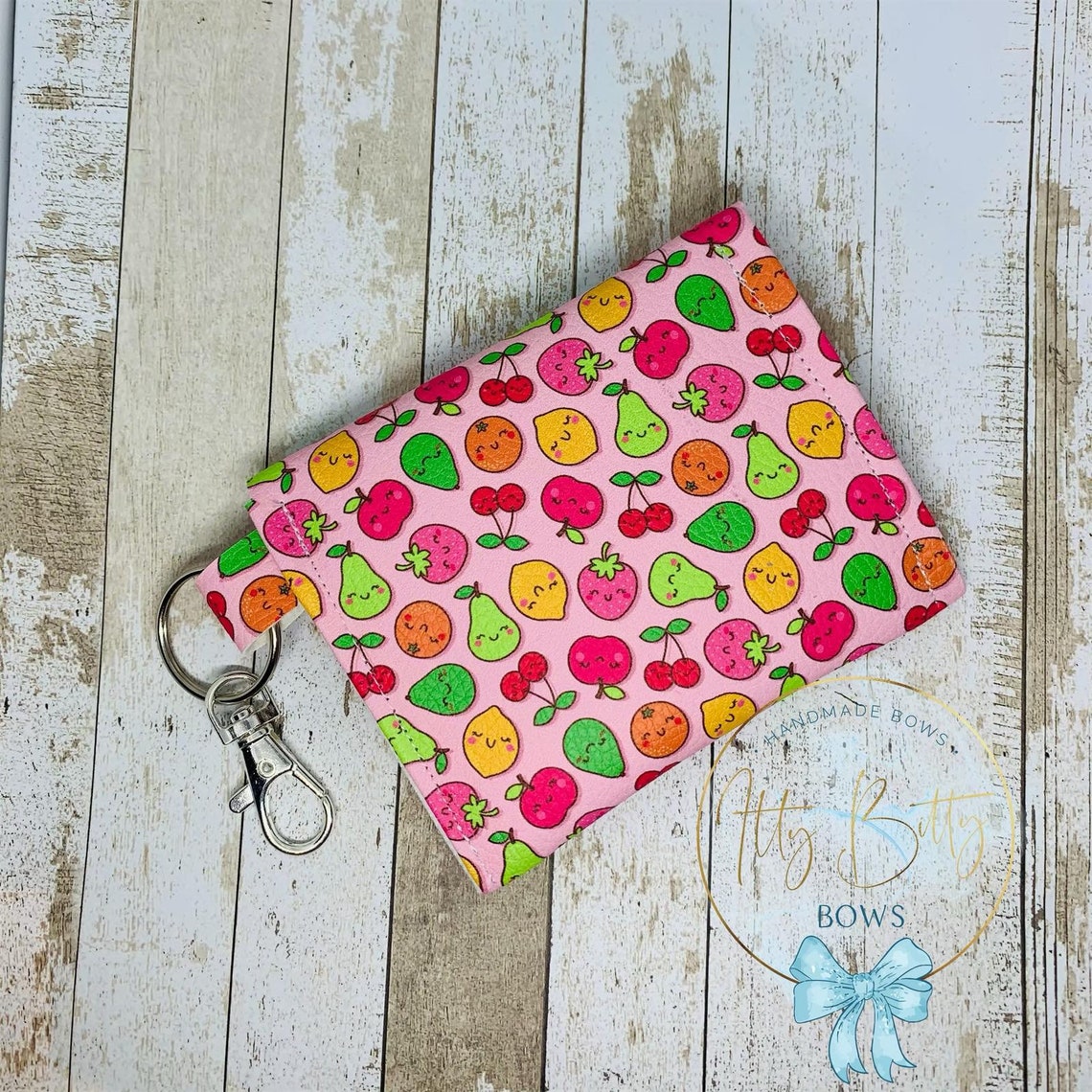 Cute Fruit Salad Coin Purse Embossed Lace Card Wallet - Etsy