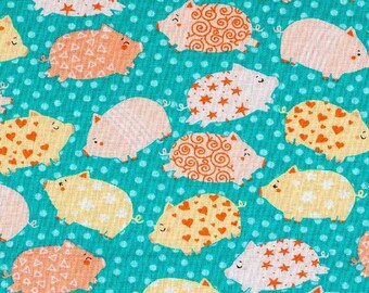 Guinea Pigs and Lines Fabric the Essential Guinea Pig by Micklyn ...