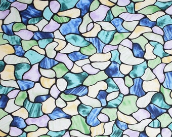 Stained Glass Fabric - Etsy