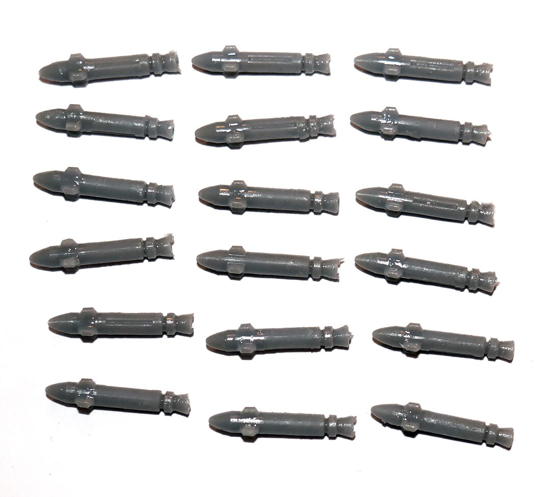 Mid Size Missiles - Long Range Missile - Resin Bits for Use With ...