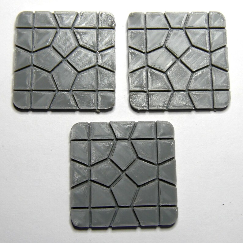 Pentagon Mosaic Bases: 40mm Cavalry 25mm 20mm 13mm - Bits for Use With ...