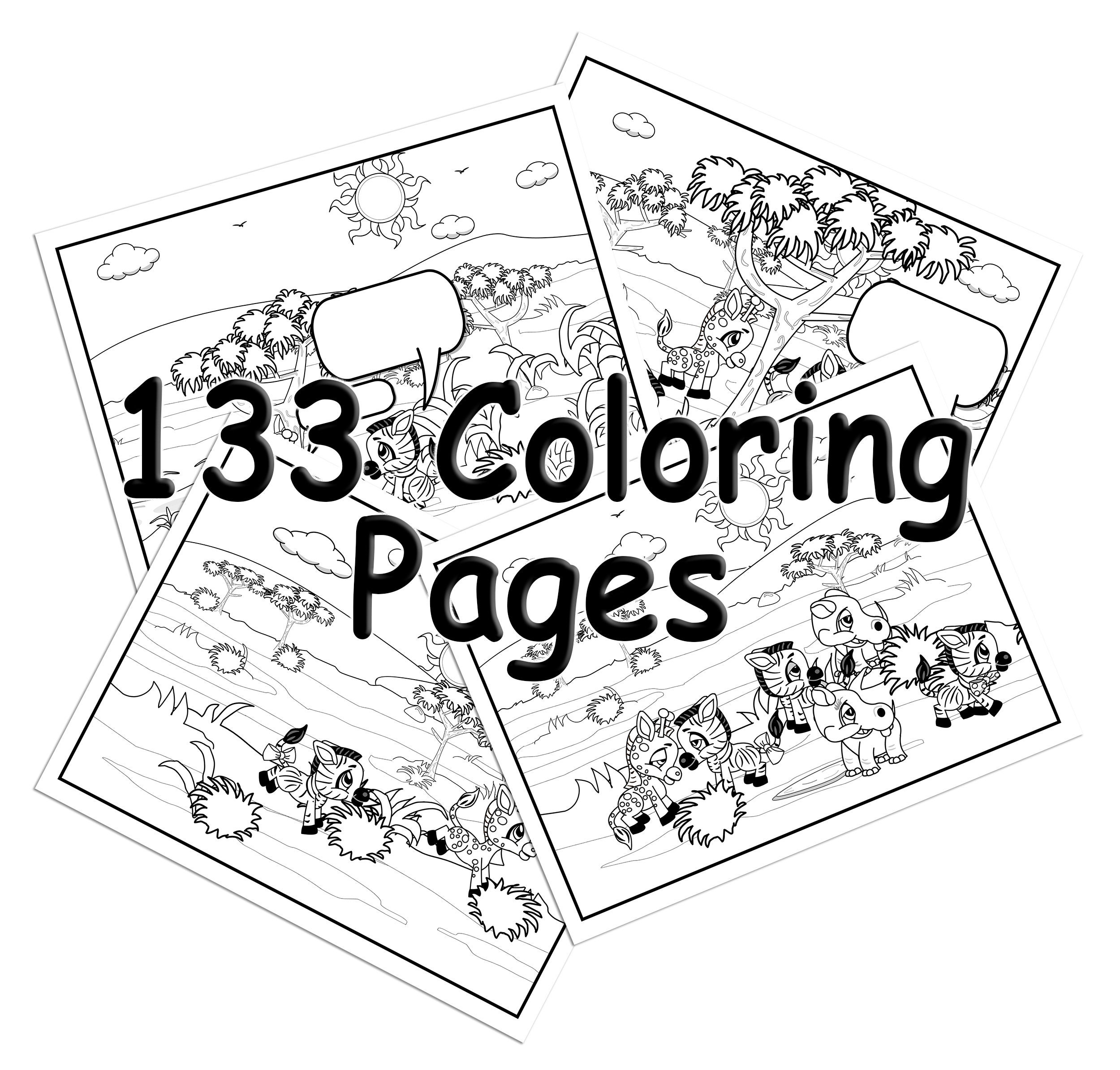 Zoey's New Friend ebook & Coloring Story Book Play Set | Etsy