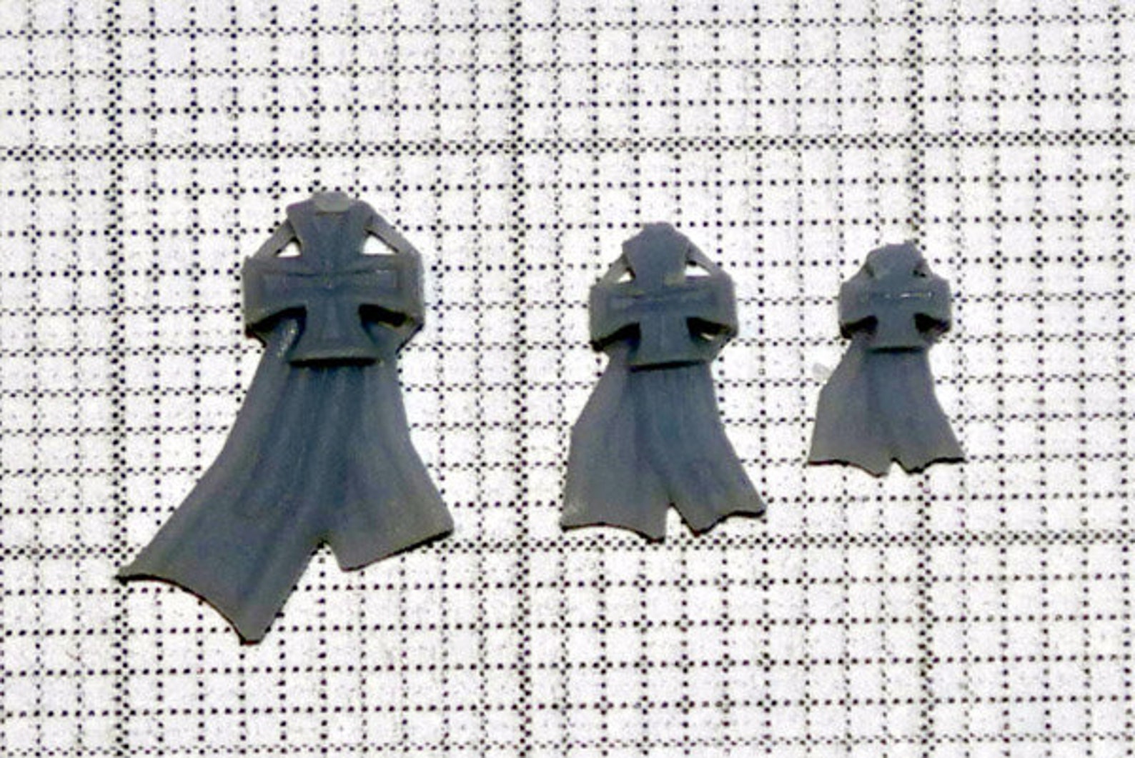 Ribbon Seals - Iron Cross- Resin Bits for Use With Warhammer, 40K, D&D ...