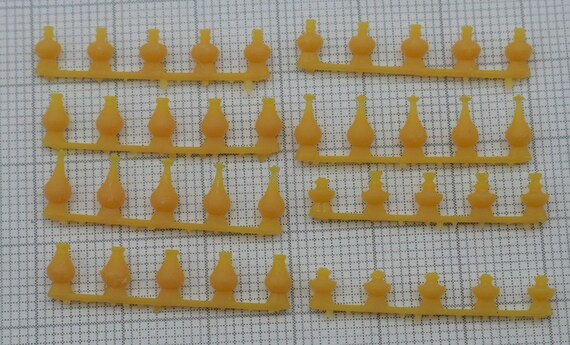 Potion Bottles Opaque Orange Mini Resin Bits for Use With - Etsy