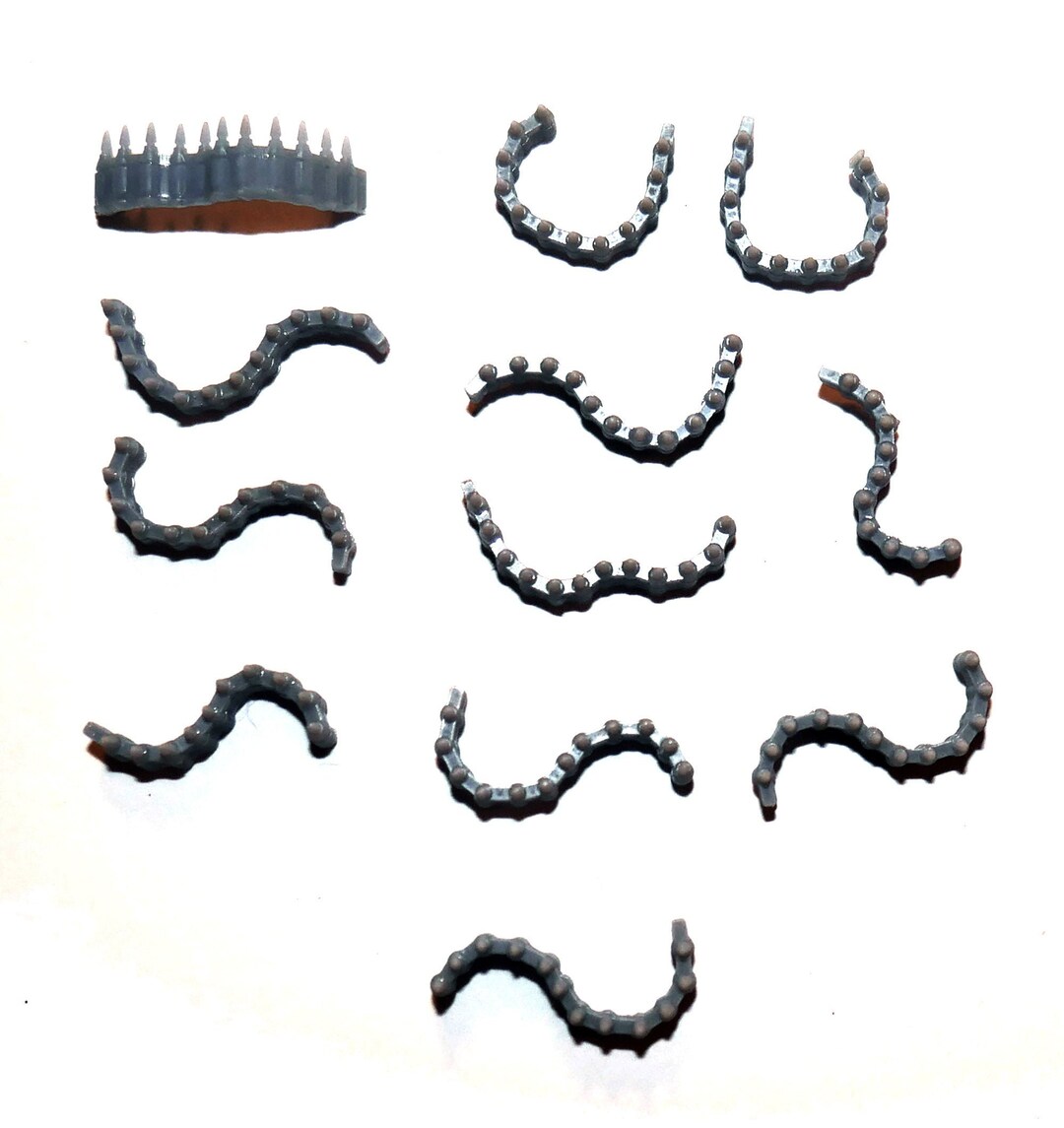 Weapon Accessory - Bullet Ribbons - Resin Bits for Use With Warhammer ...