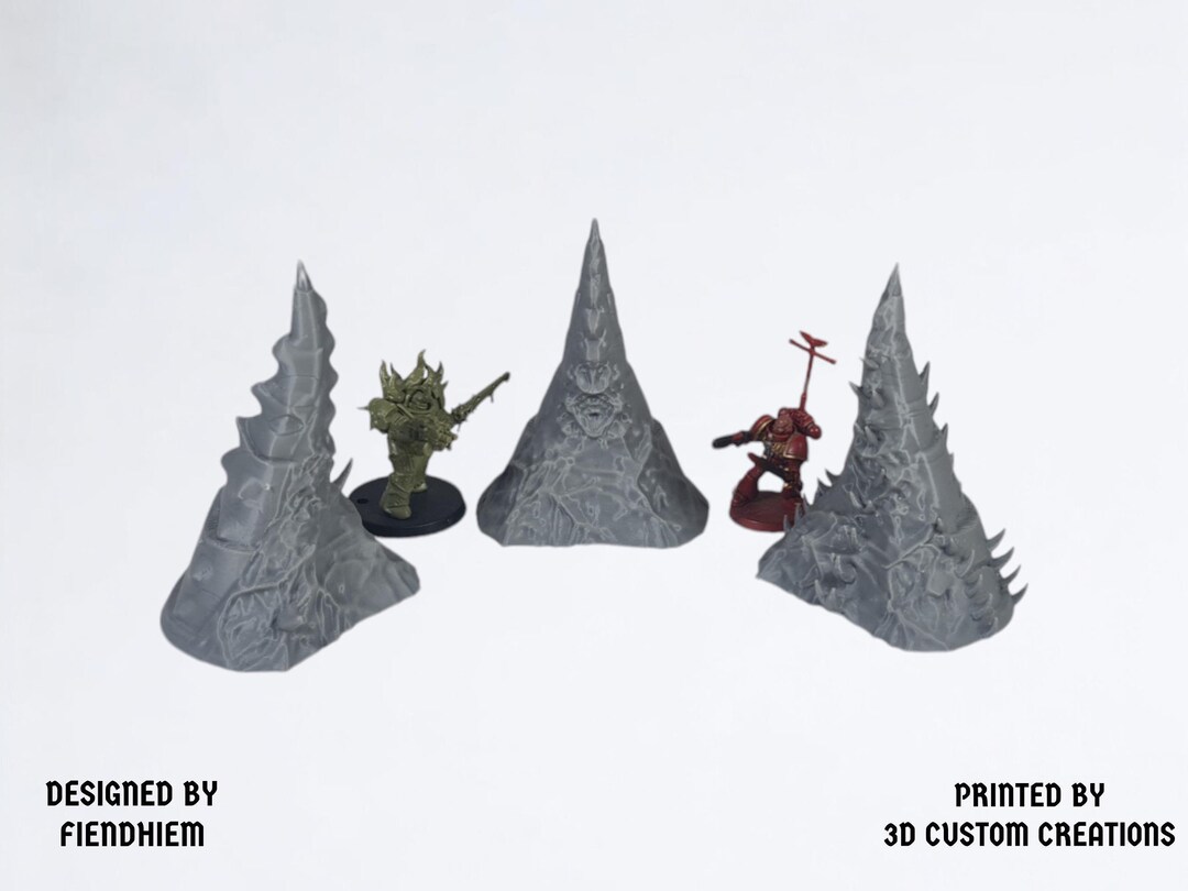 Alien Spires Xenomorph-themed Tabletop Terrain for Sci-fi Wargaming & Rpgs - Etsy