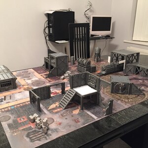 Fan Bunker/terminal/for/40k/warhammer 40k/terrain/wargaming/wargaming ...