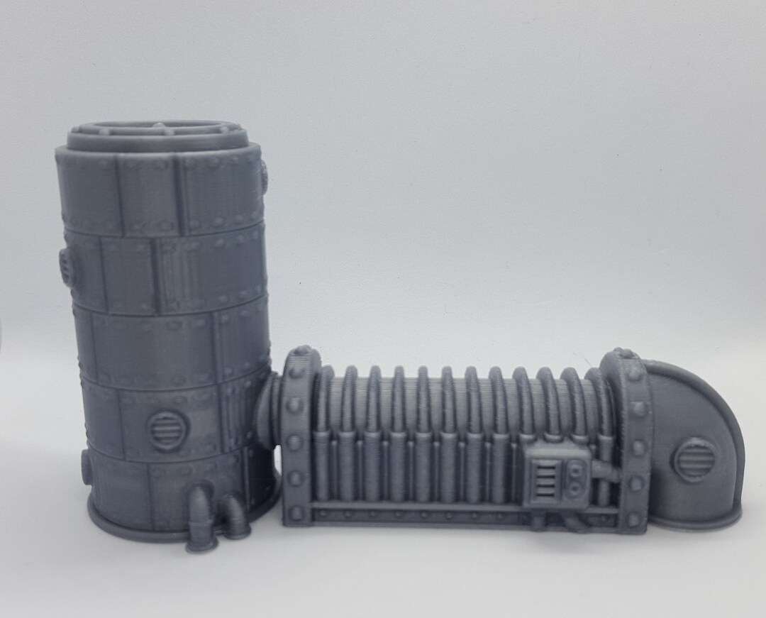 Silo With Generator/ideal For/tabletop Gaming/warhammer/ - Etsy