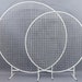 Сircle Wedding Grid Iron Arch Wedding Round Arch Ceremony Wedding Arch ...