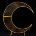 Moon Wedding Arch Wedding Ceremony Wedding Arch Decor Gold - Etsy