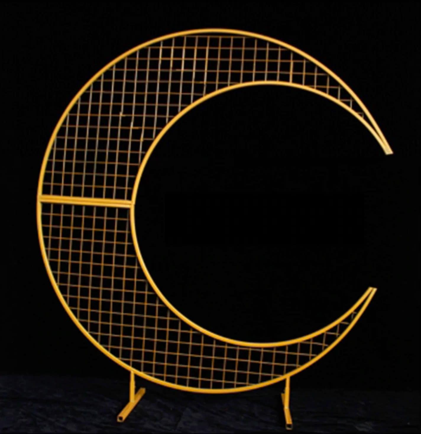 Moon Wedding Arch Wedding Ceremony Wedding Arch Decor Gold | Etsy