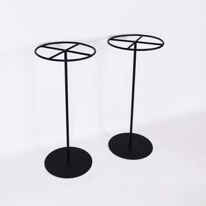 Wedding Table Stands Wedding Table Decor Ceremony Wedding Arch Black ...