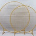 Сircle Wedding Grid Iron Arch Wedding Round Arch Ceremony Wedding Arch ...