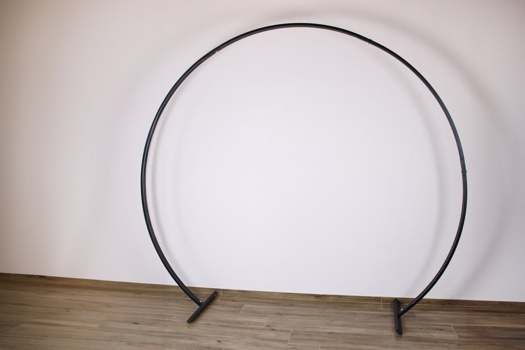New Passable Metal Arch Metal Round Wedding Arch Flowers Outdoor