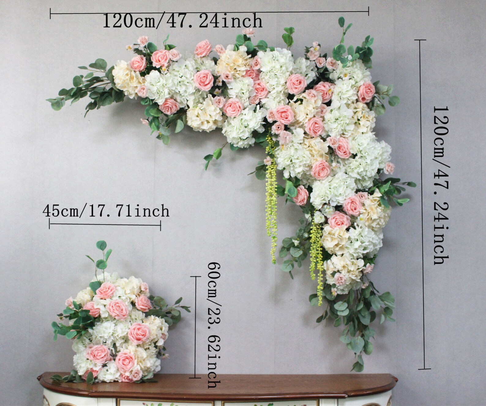 Artificial flowers Artificial Wedding flowers for Rectangular | Etsy