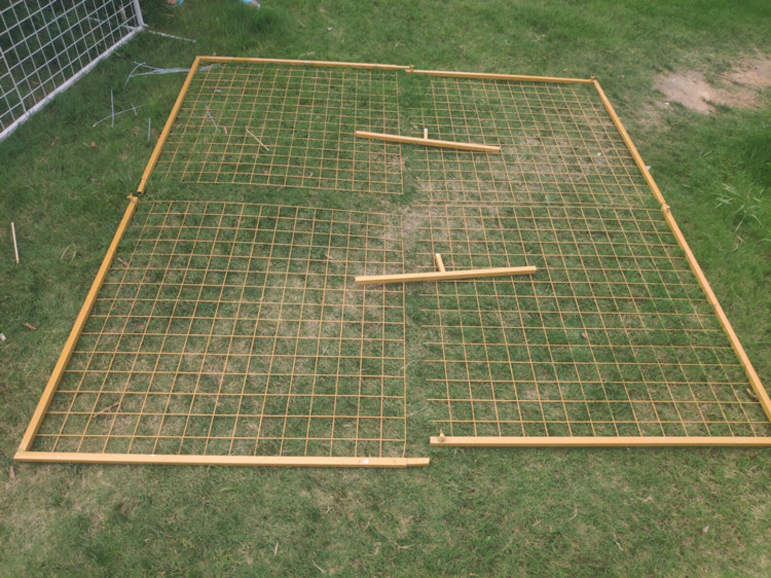 Square Wedding Grid Iron Arch Wedding Arch Ceremony Wedding | Etsy UK