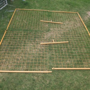 Square Wedding Grid Iron Arch Wedding Arch Ceremony Wedding Arch Decor ...