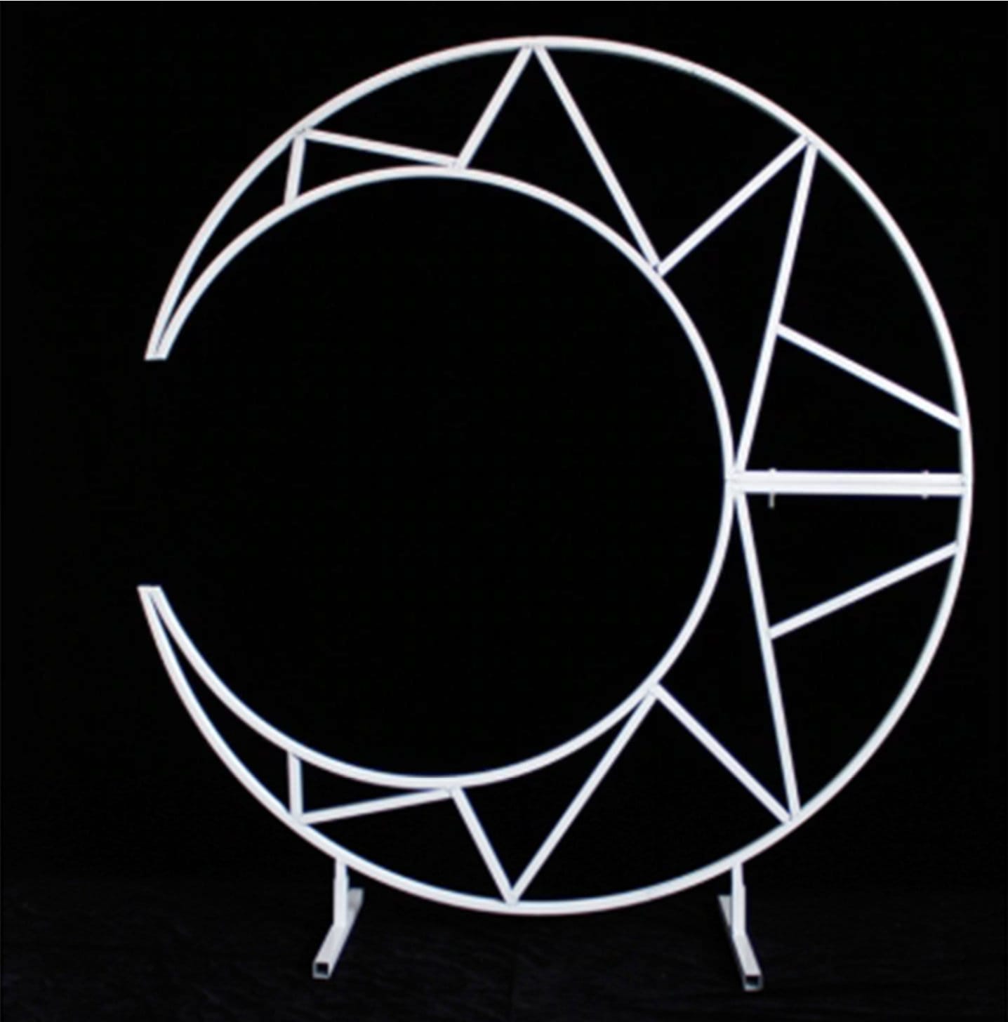 Moon Wedding Arch Wedding Ceremony Wedding Arch Decor Gold | Etsy