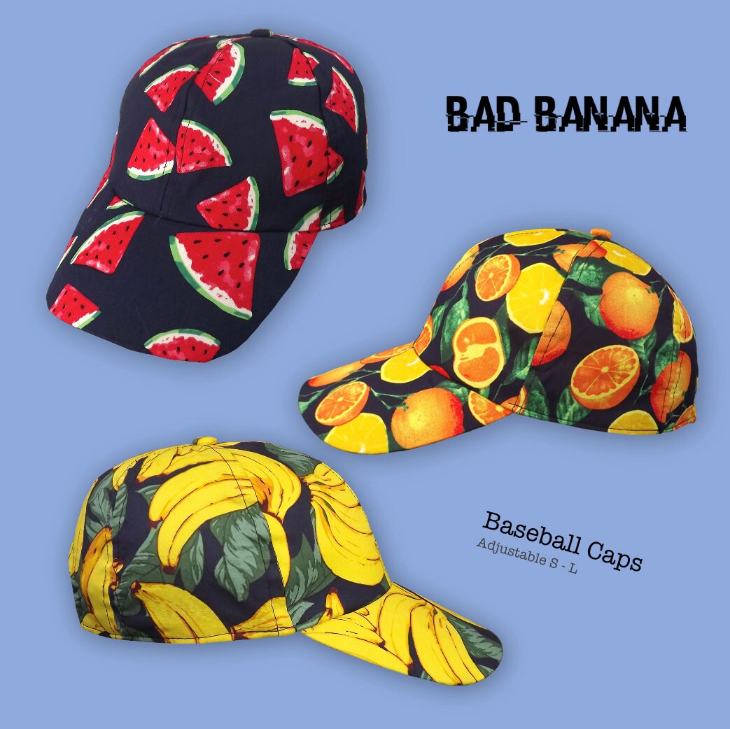 Banana Baseball Cap - Etsy UK