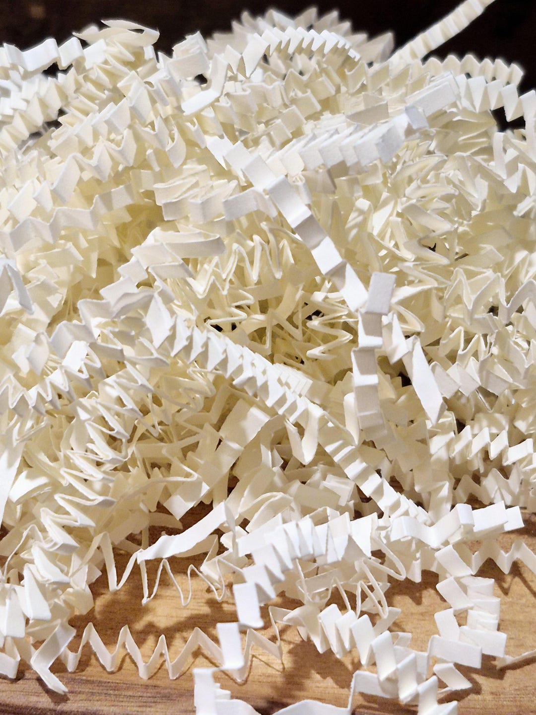 Ivory Crinkle Paper Packing Material Gift Wrapping Filler Party ...
