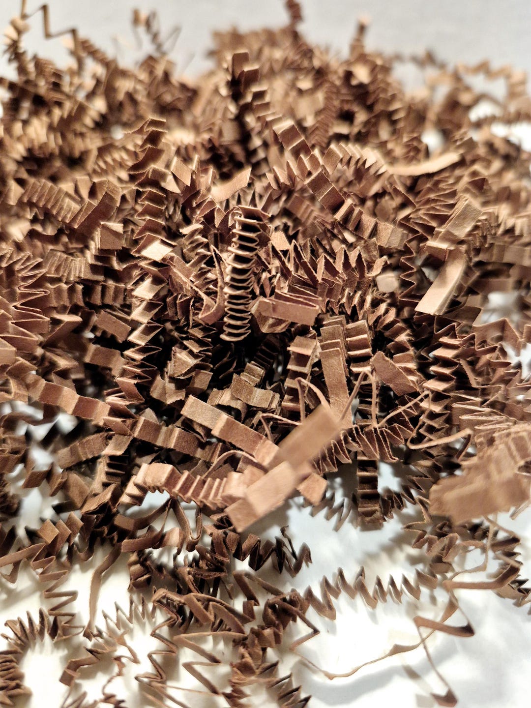 Chocolate Brown Crinkle Paper Packing Material Gift Wrapping Filler ...